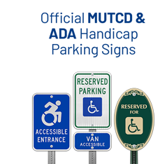 Buy Handicap Accessible Signs | Orders Over $49 Ship Free