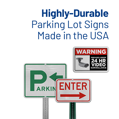 Buy Custom Reserved Parking Signs | Orders Over $49 Ship Free