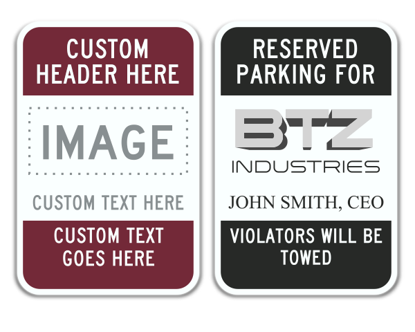 Personalized Parking Sign - Orders Over $49 Ship Free