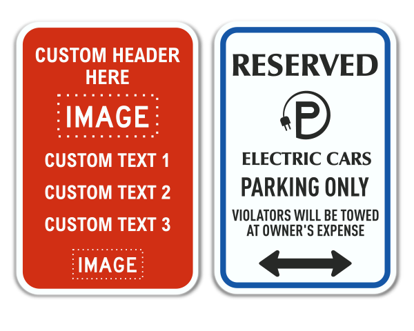 Custom Reserved Parking Sign - Orders Over $49 Ship Free